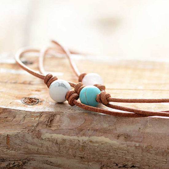 Single Stone Choker | Handmade Natural Stone Choker Necklace – Sehaya